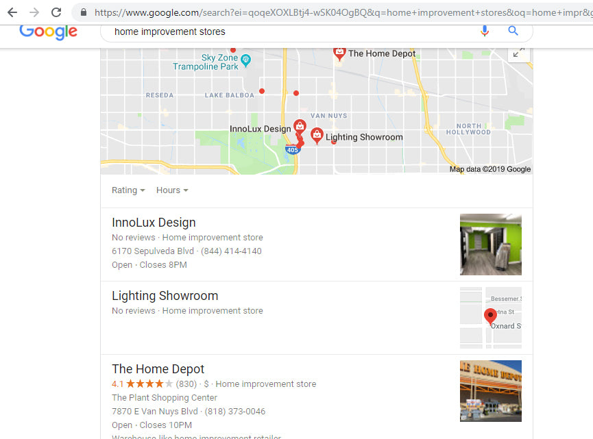 Find us through google. – InnoLux Design